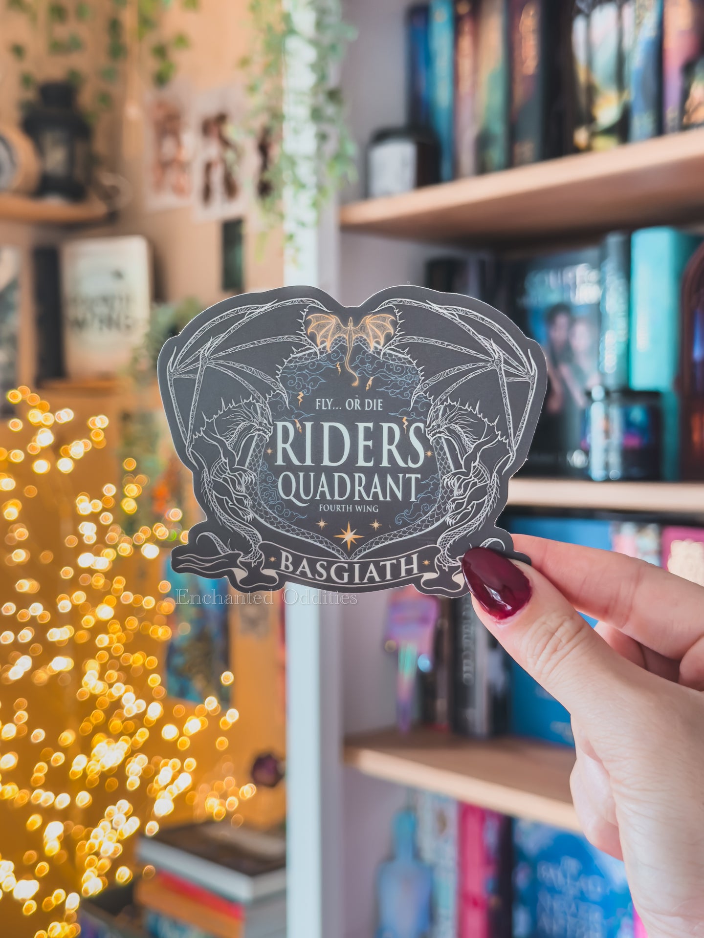 Riders Quadrant Crest Sticker – Enchanted Oddities