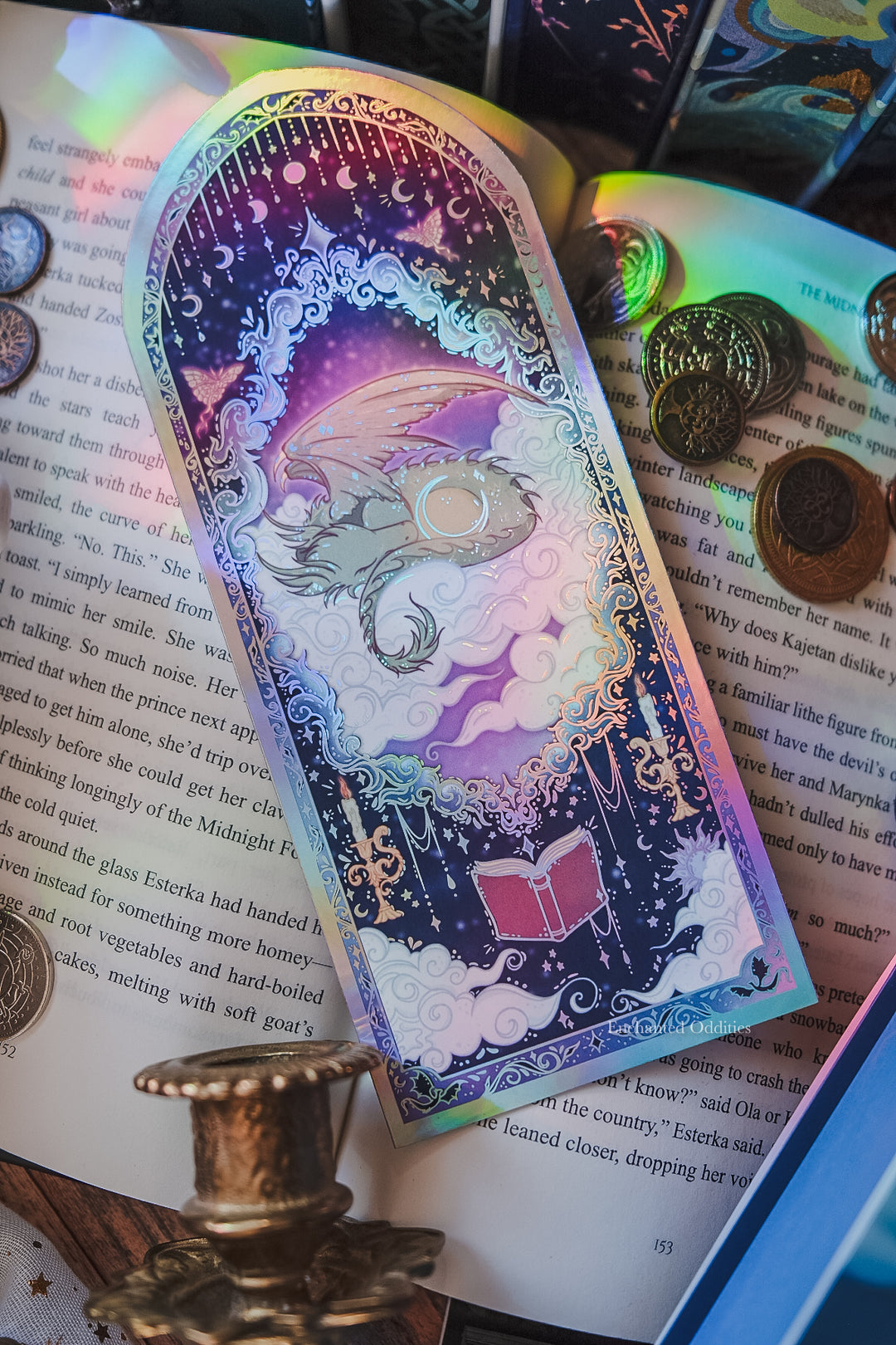 Nightfall Dragon Bookmark – Enchanted Oddities