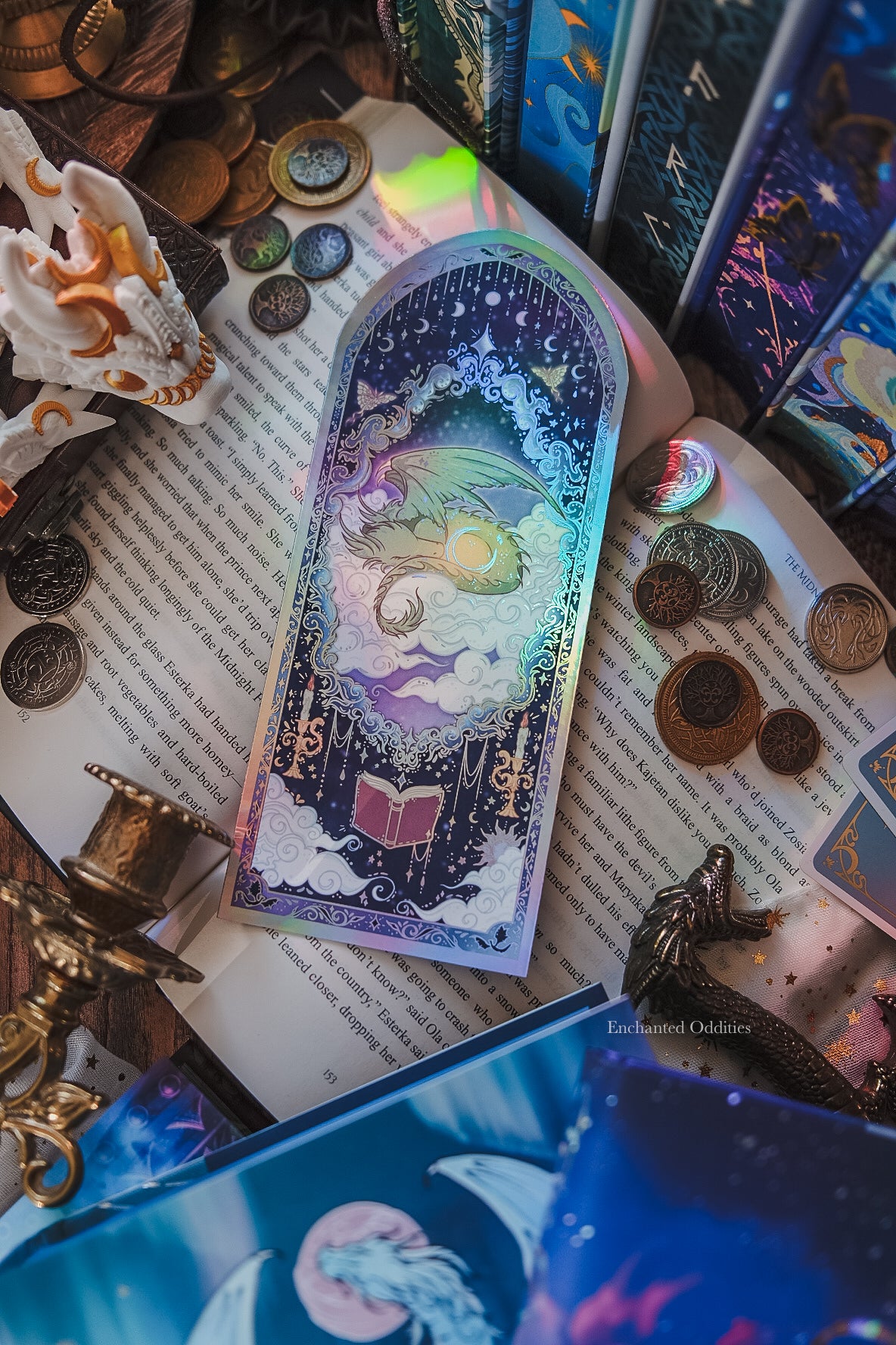Nightfall Dragon Bookmark – Enchanted Oddities