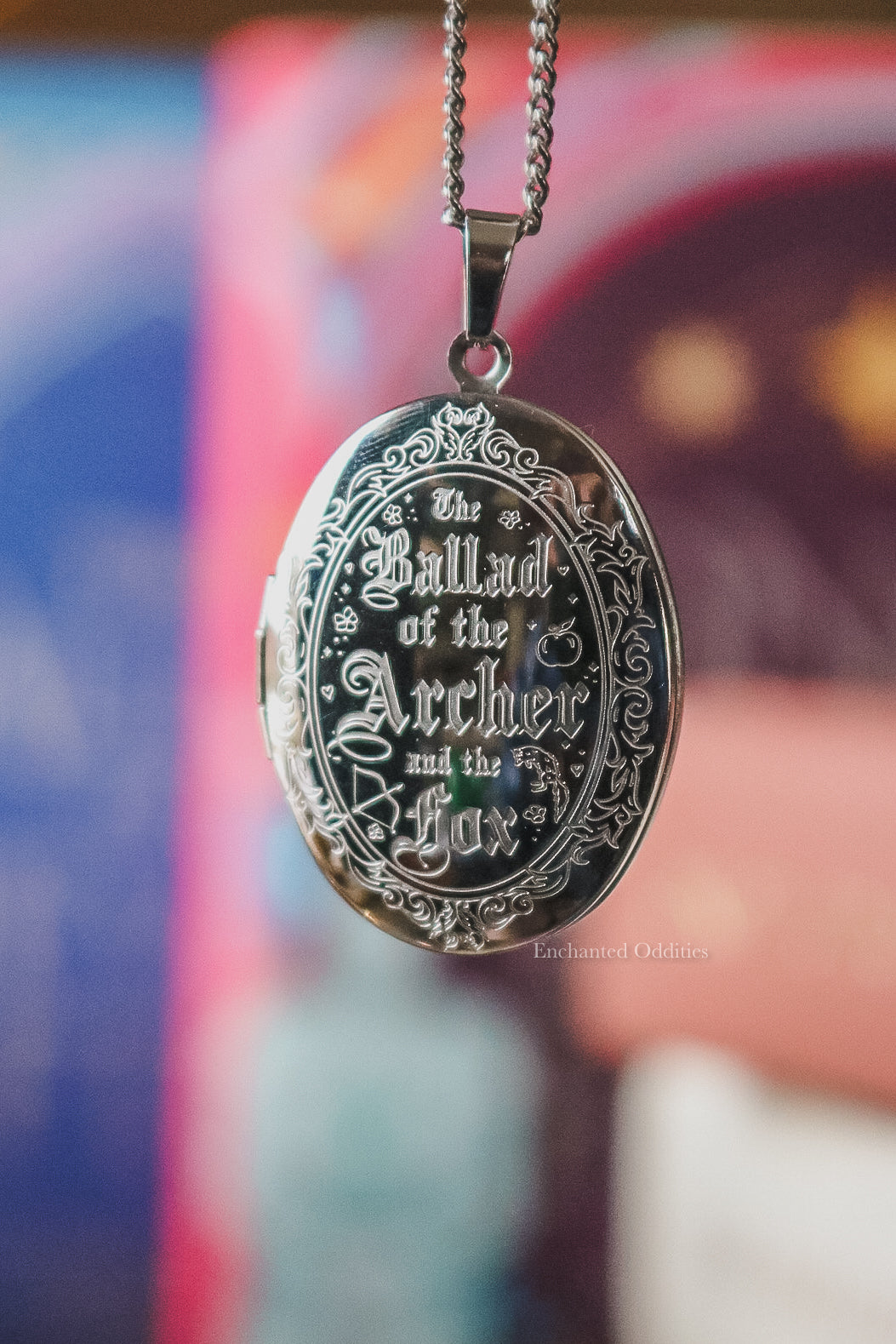 IMPERFECT* The Archer & The Fox Locket – Enchanted Oddities