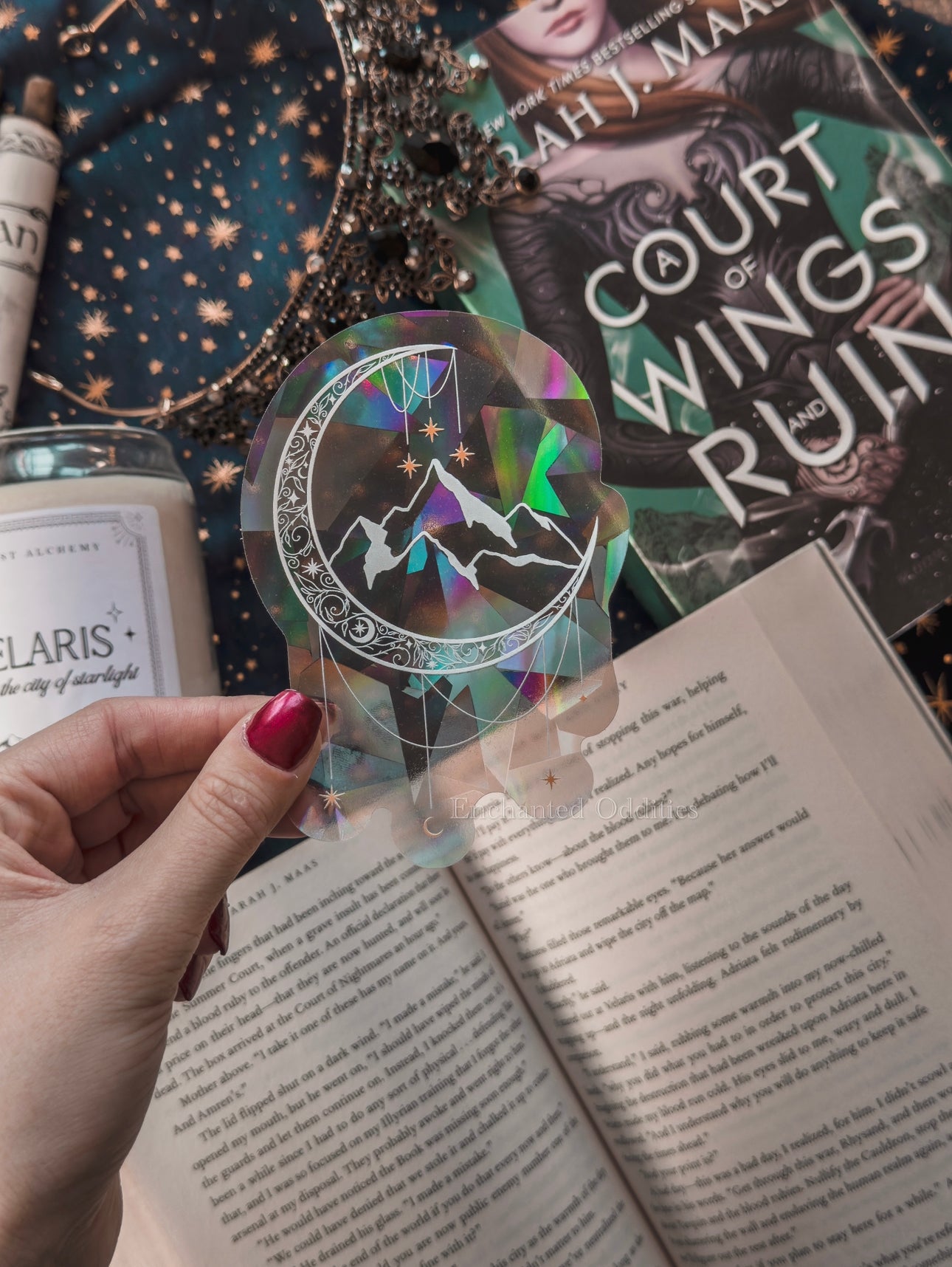 City of Starlight Suncatcher Decal – Enchanted Oddities