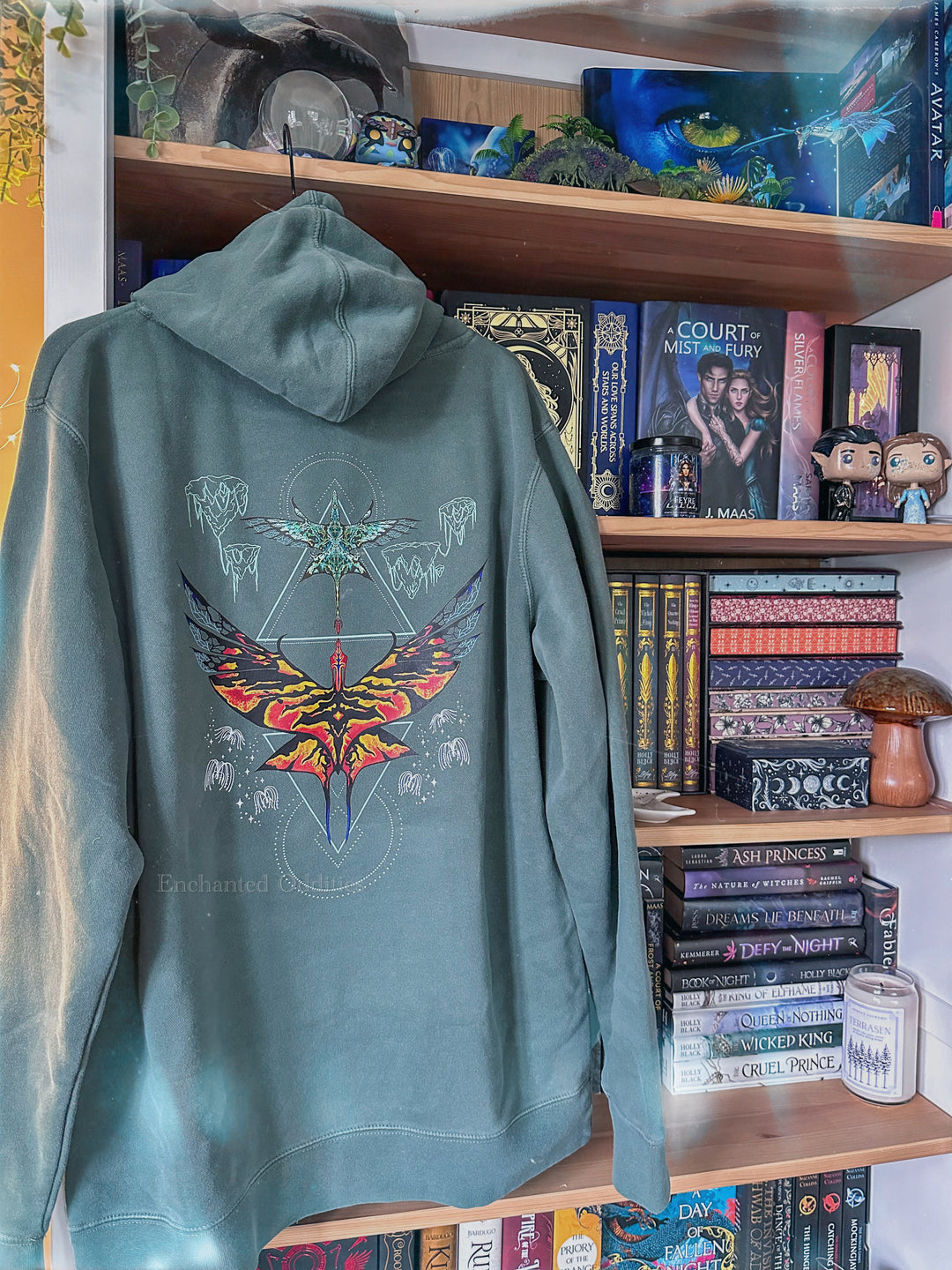 Pandorian Rainforest Printed Hoodie – Enchanted Oddities