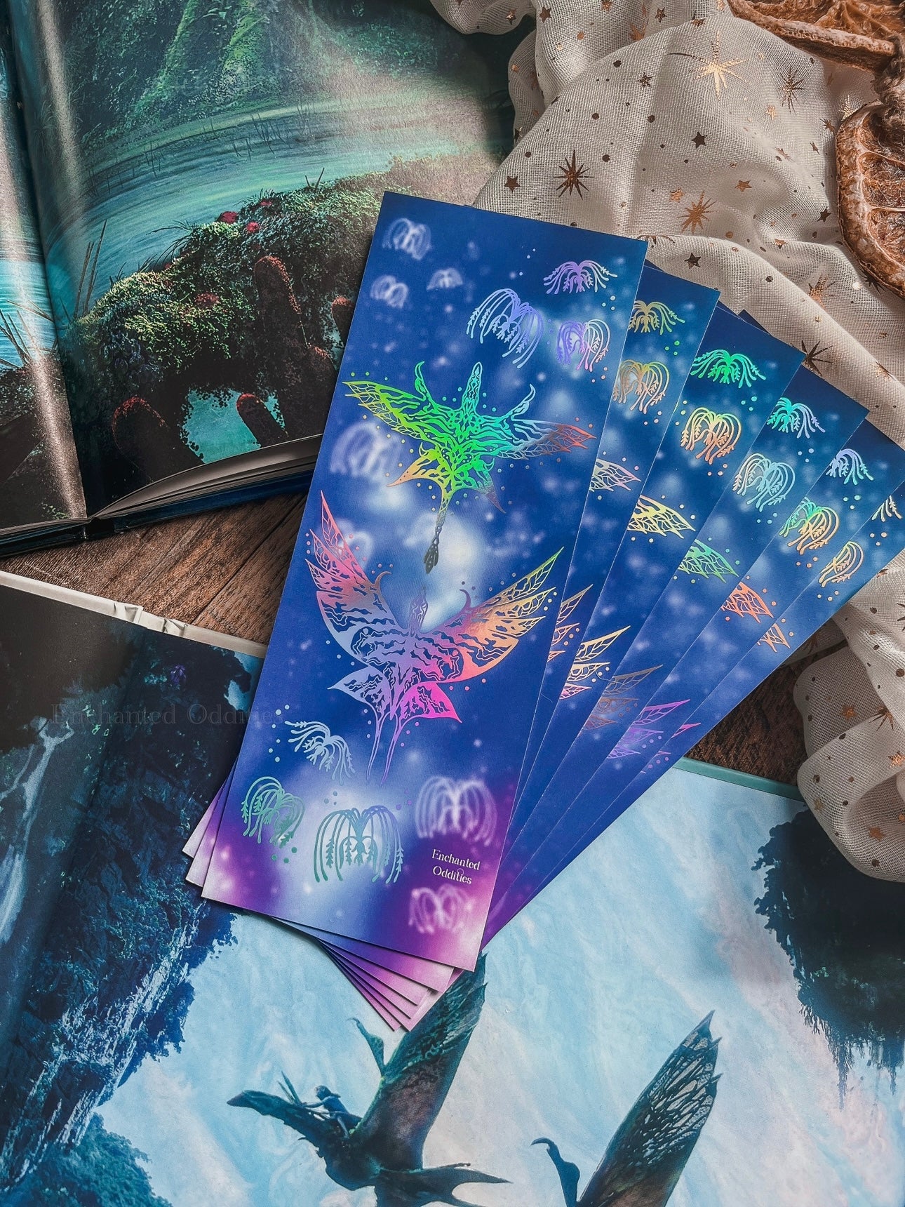 Pandorian Rainforest Premium Bookmark – Enchanted Oddities
