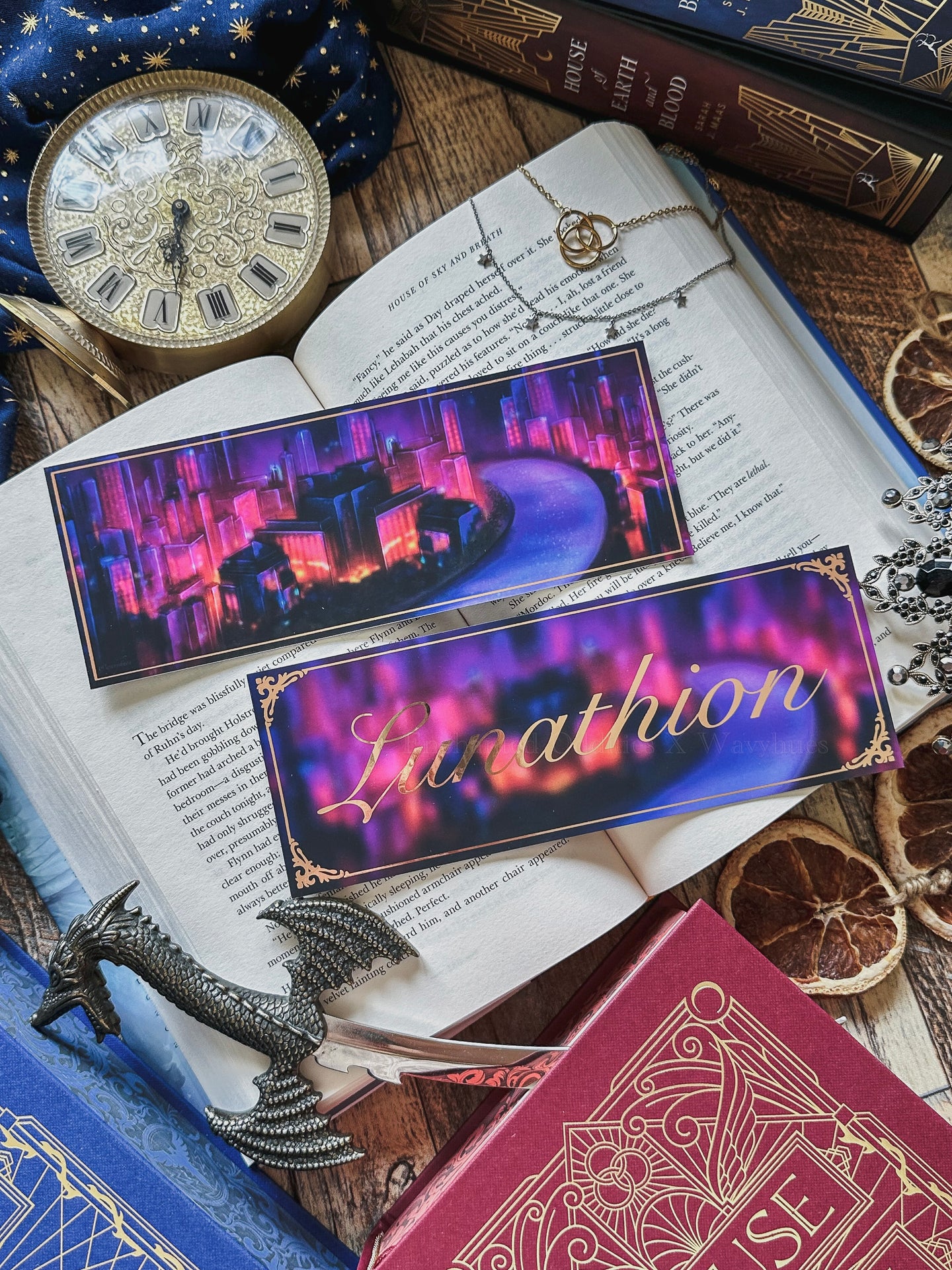 Lunathion Bookmark – Enchanted Oddities
