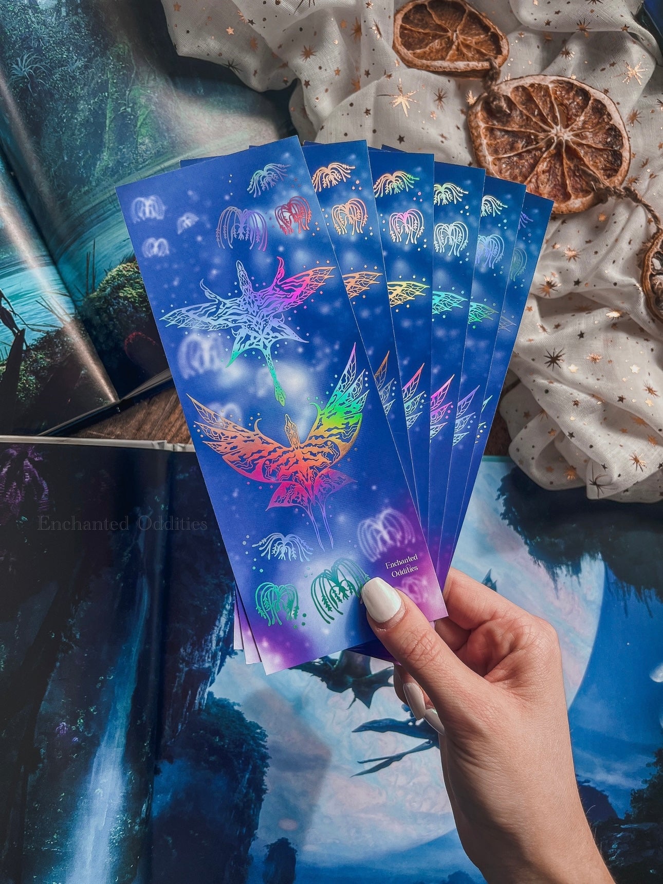 Pandorian Rainforest Premium Bookmark – Enchanted Oddities